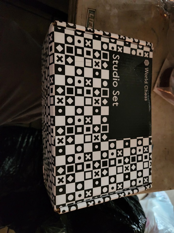 Official World Chess Studio Chess Set ( Pieces Only ) No Board | eBay