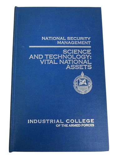 National Security Management: Science & Technology 1966 Hardcover Armed ...