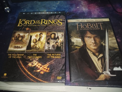Lord of the Rings DVD Box Set Trilogy Fellowship Two Towers Return The ...