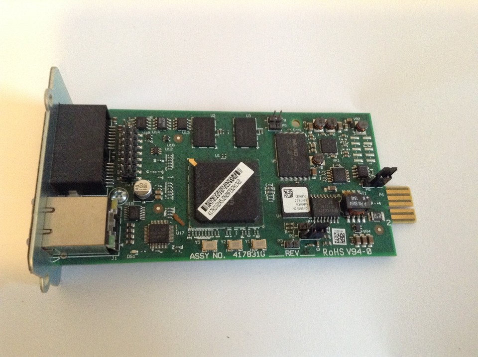 Vertiv IS-UNITY-DP IntelliSlot Network Communication Card | eBay