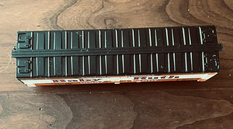 Baby Ruth Good Candy HO Scale Box Car Orange Advertising Train Freight ...