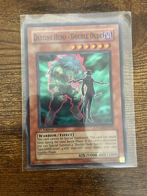 Yu-Gi-Oh! TCG Destiny Hero - Double Dude Power of the Duelist POTD ...