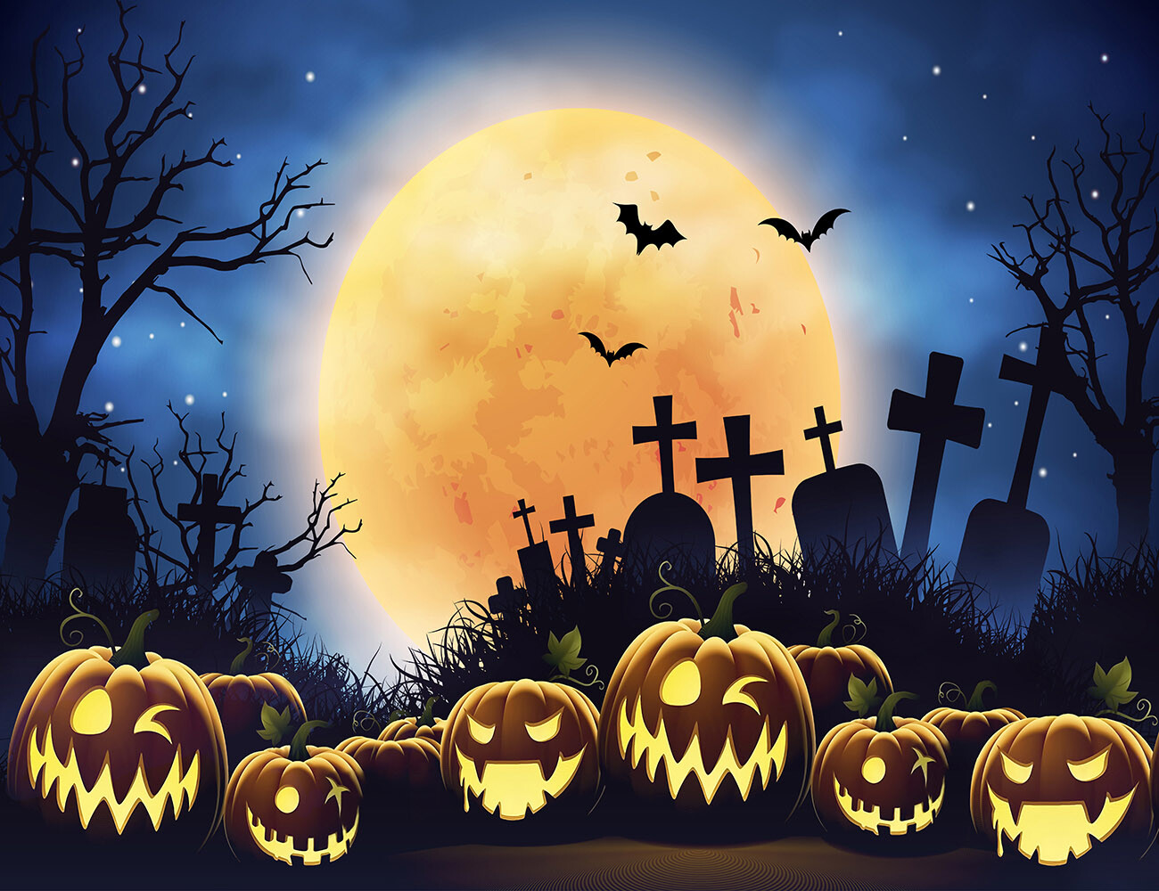 Spooky Moon Backgrounds