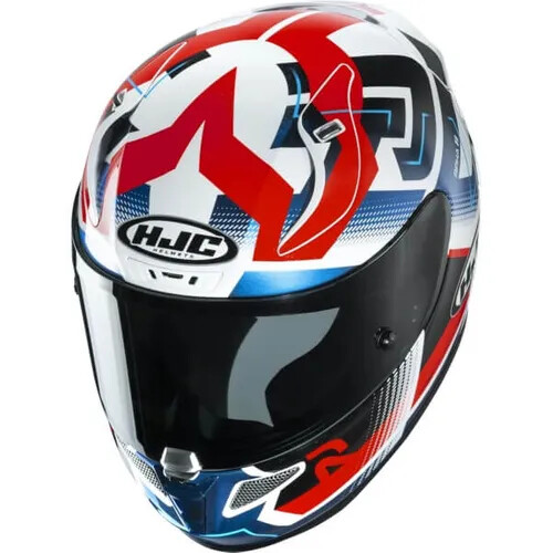 HJC RPHA 11 Nectus Blue White Red Full Face Motorcycle Motorbike ...