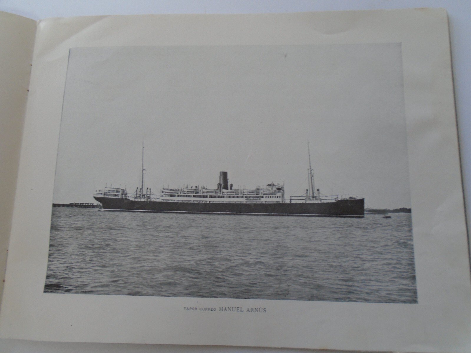 Spanish liner Manuel Arnus BROCHURE 28/20 CM 1923 | eBay UK