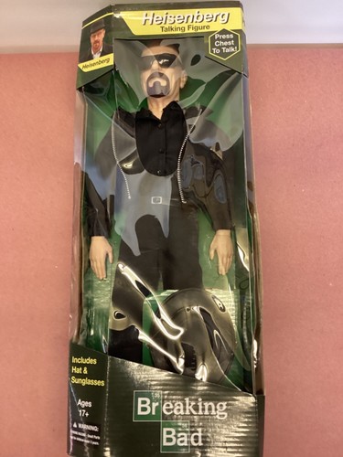 Breaking Bad Heisenberg 17" Talking Action Figure Doll Walter White | eBay