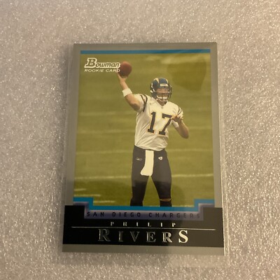 2004 Bowman Philip Rivers Rookie San Diego Chargers #113 | eBay