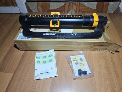 NEW IN BOX Melnor XT4200 Turbo Oscillating Deluxe Sprinkler with Flow ...