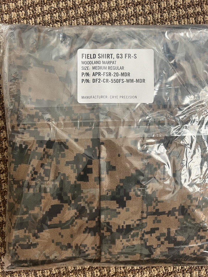 Drifire Crye Precision, Field Shirt G3 (Woodland MARPAT) (sizes in ...