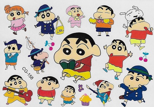 Shinchan Kinder Temporary Tattoo Shin Chan Temporäre Tattoos Body ...