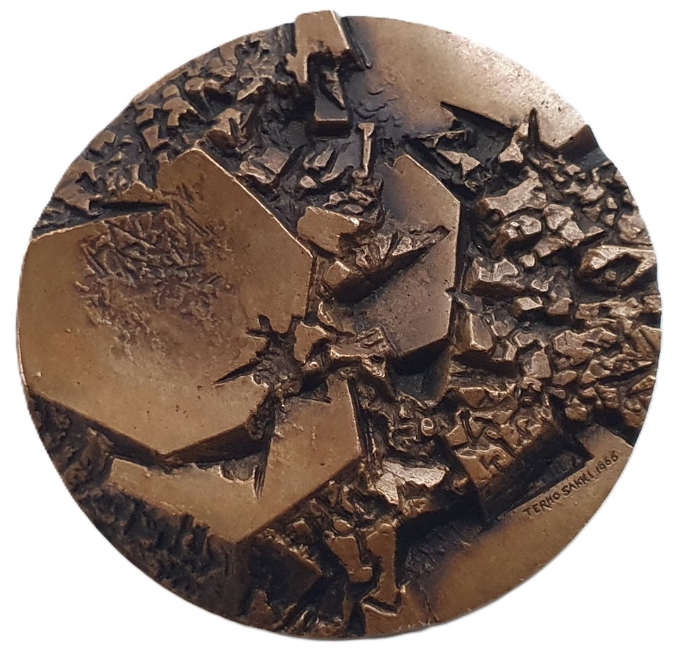 Finland Bronze Medal 50th Anniversary of Independence By Terho Sakki 1966, 71mm | eBay