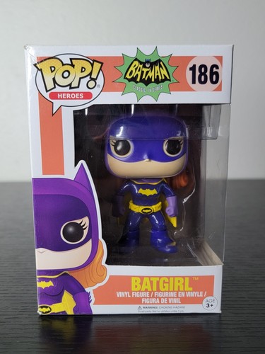 🔥Funko Pop! Batman the Classic Series: Batgirl #186 Rare Vaulted W ...