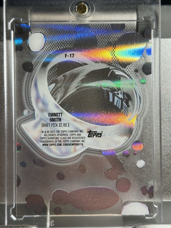 2024 Topps Signature Class Fluidity Teal Emmitt Smith #F-17 /225 Dallas ...