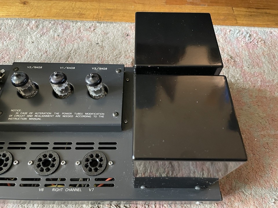 CLEAN Luxman A3500 LUXKIT Power Amplifier Tube Amp Kit working Weak ...