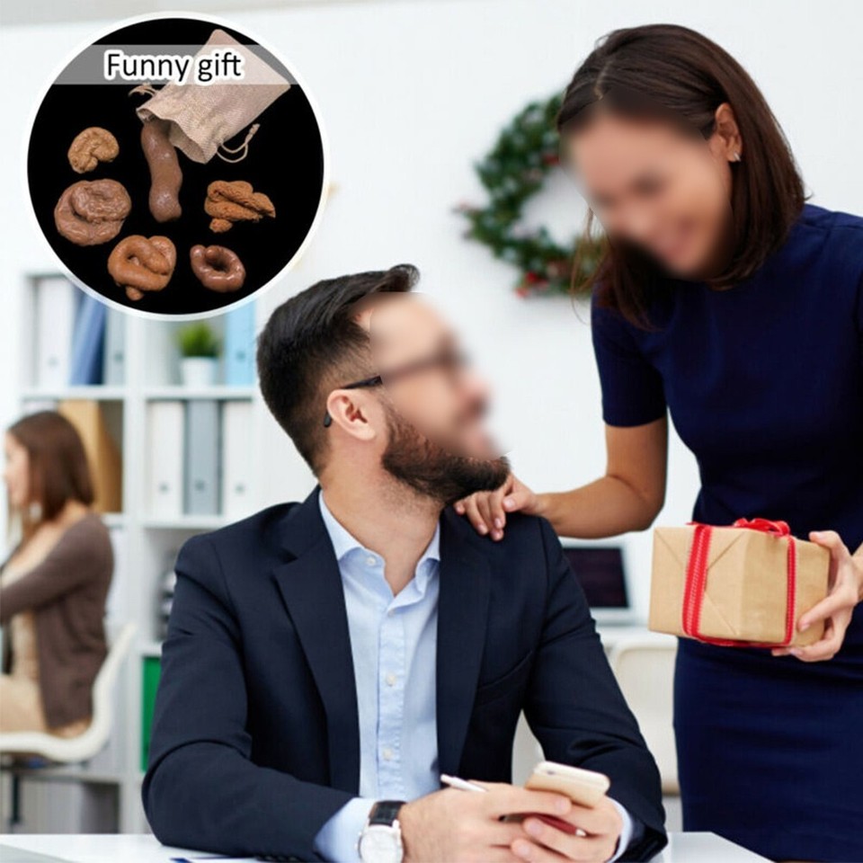 Stylish Realistic Poop Fake Dog Poo Soft TPR With Bag Lifelike ...