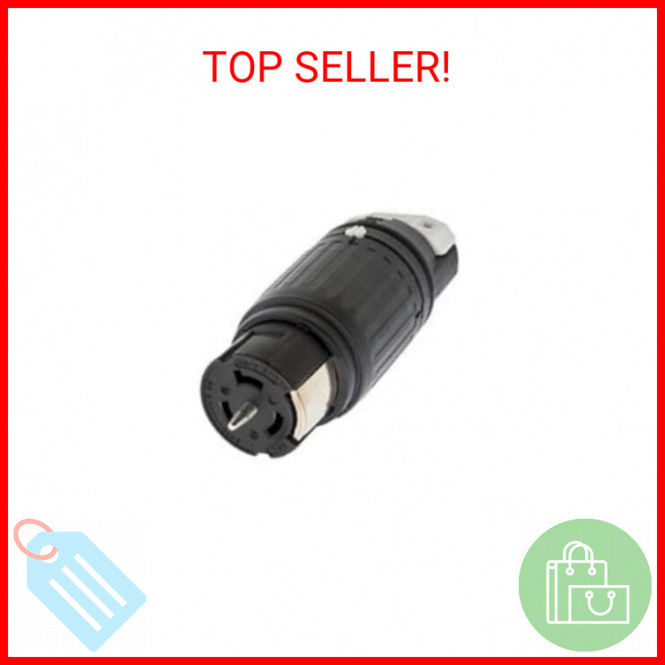 Hubbell CS8164C Locking Connector, 50 amp, 480V, 3 Pole and 4 Wire | eBay