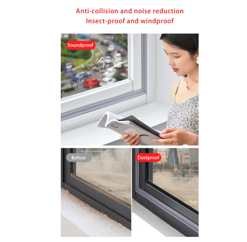 Self Adhesive Cuttable Window Gap Sealing Strip Sliding Door Bottom ...