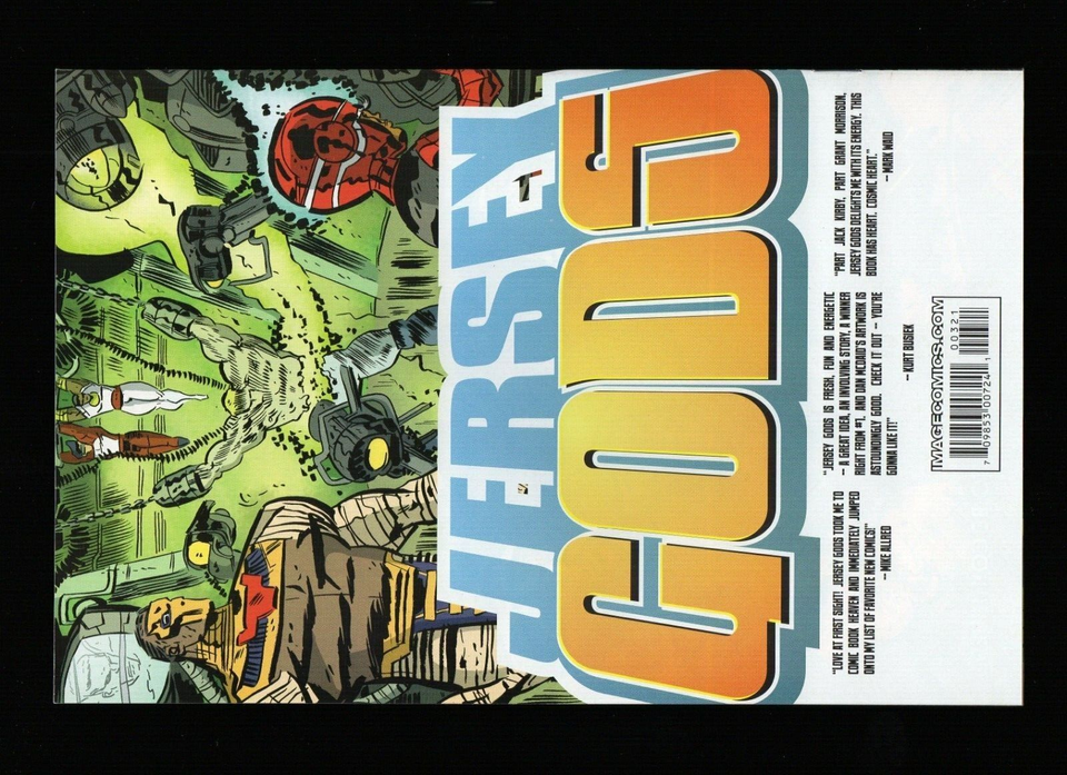 Jersey Gods #3 Dan McDaid Variant (2009) Image Comics | eBay