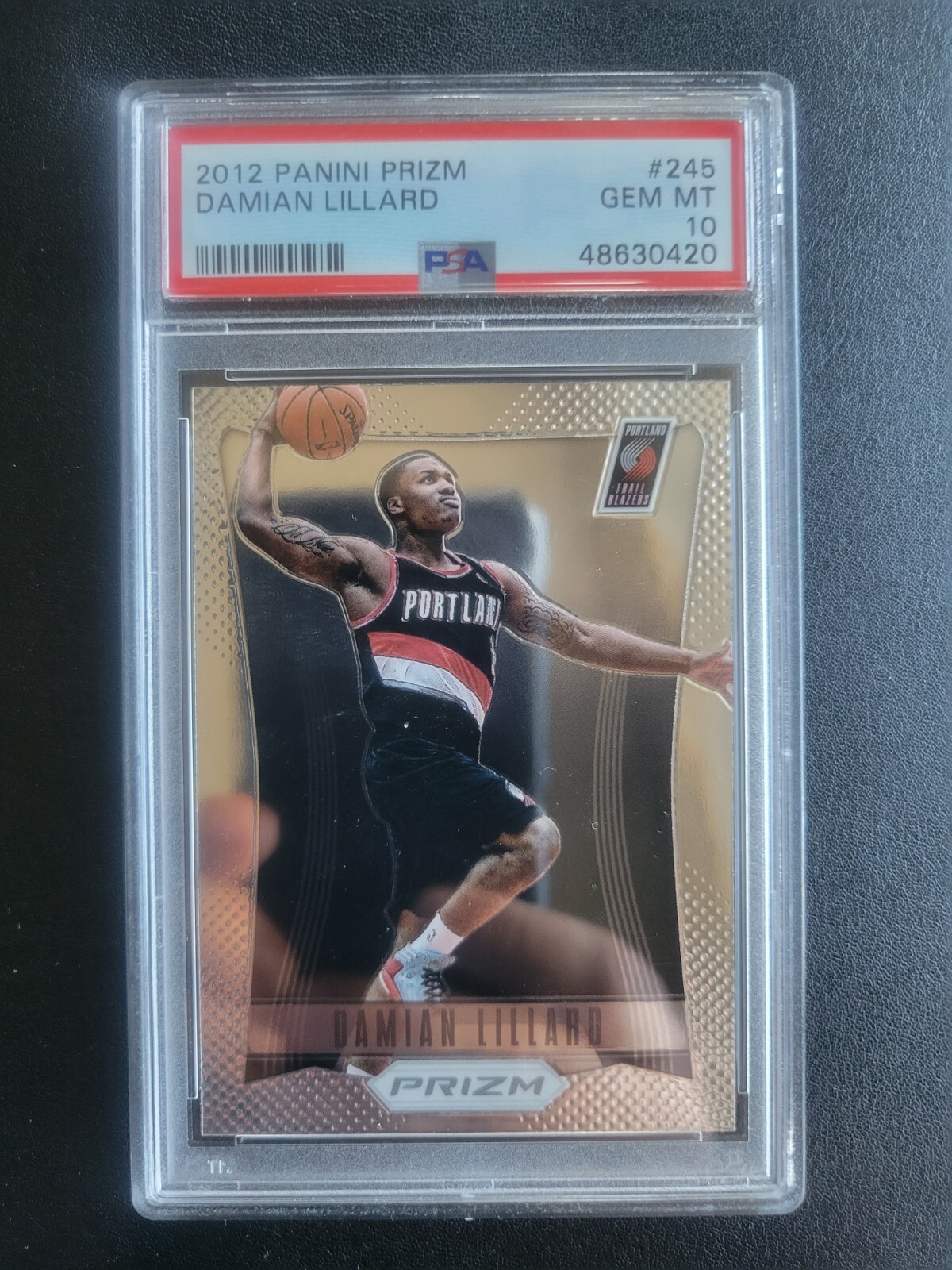 PSA 10 Damian Lillard 2012-13 Panini Prizm RC Gem Mint | eBay