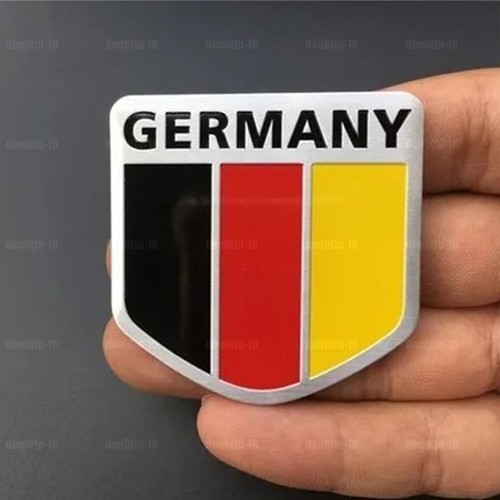 German Germany Flag Logo Car Emblem Metal Badge Decal Sticker Car ...