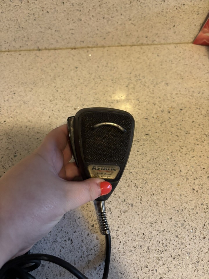Vintage Astatic Handheld Microphone | eBay