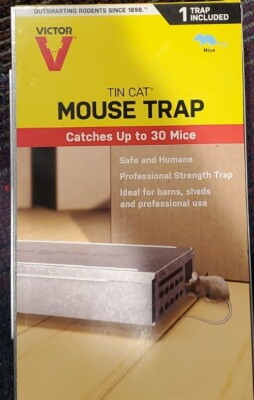 Victor M310S TIN CAT Professional Live Mouse Trap Catches Up to 30 Mice ...