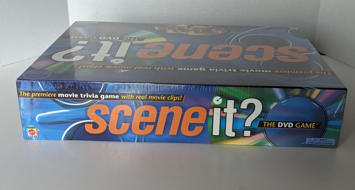 Scene It? Movie Trivia 1st Edition DVD Game Mattel 2003 for sale online ...