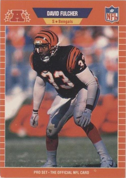 1989 Pro Set David Fulcher #59 for sale | eBay