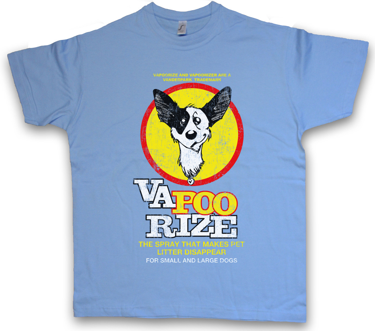 VAPOORIZE T-SHIRT Sign Insignia Logo Company Spray Envy Pet Movie | eBay