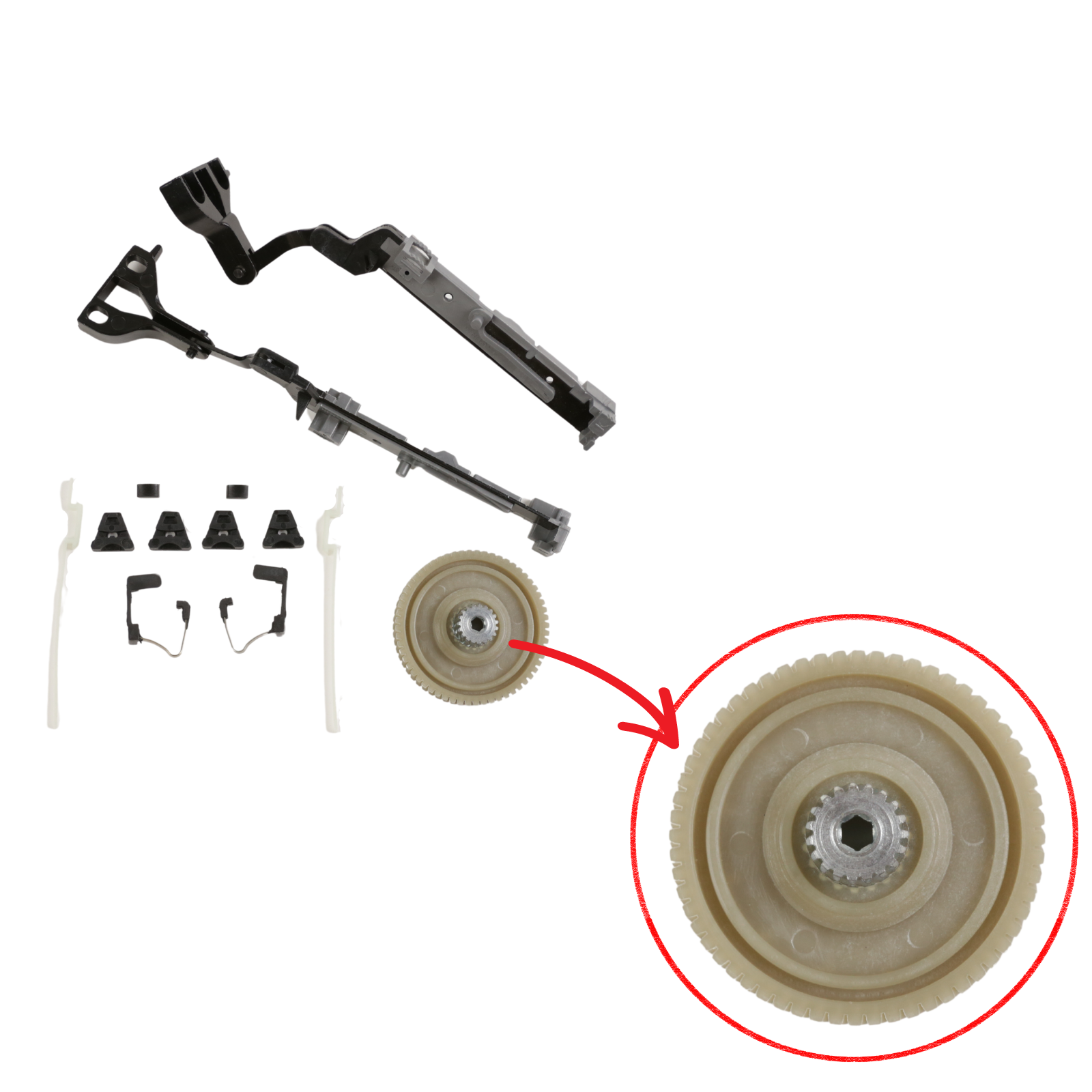 Sunroof Bracket For Mercedes W222 S-CLASS Gears w/Clips HIGH QUALITY ...