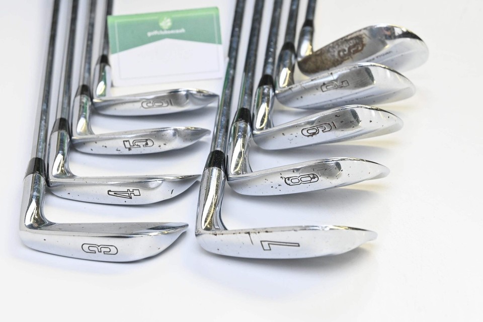 Left Hand Mizuno TP-9 Irons / 3-PW+SW / Regular Flex Dynamic Gold R400 ...