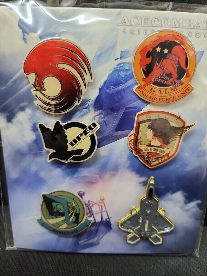 Ace Combat 7 Skies Unknown Pins/Badges (Official/BN) Bandai Namco/PS4 ...