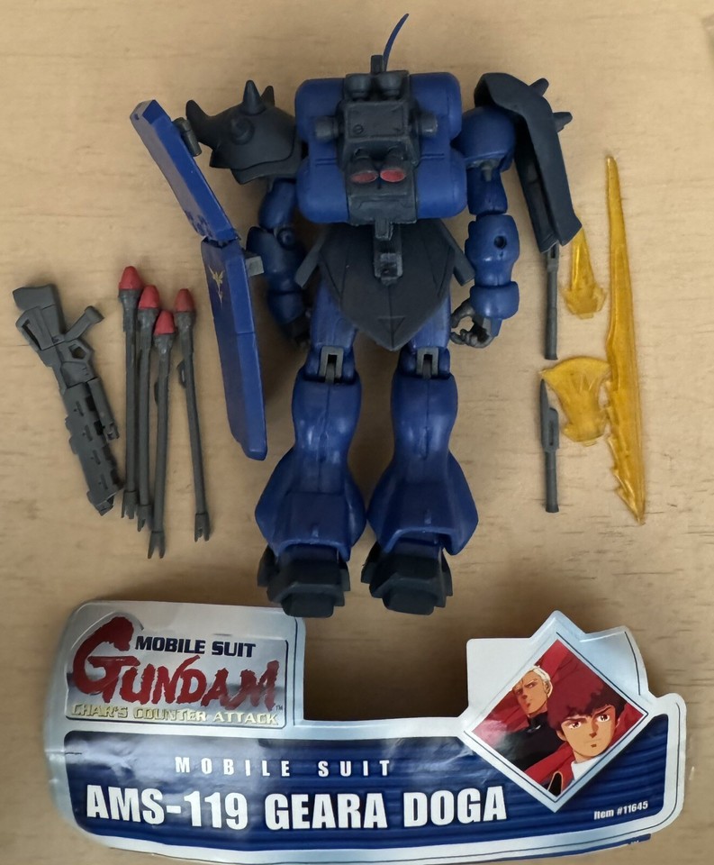 Bandai Mobile Suit Char’s Counter Attack Geara Doga Gundam MS Action ...