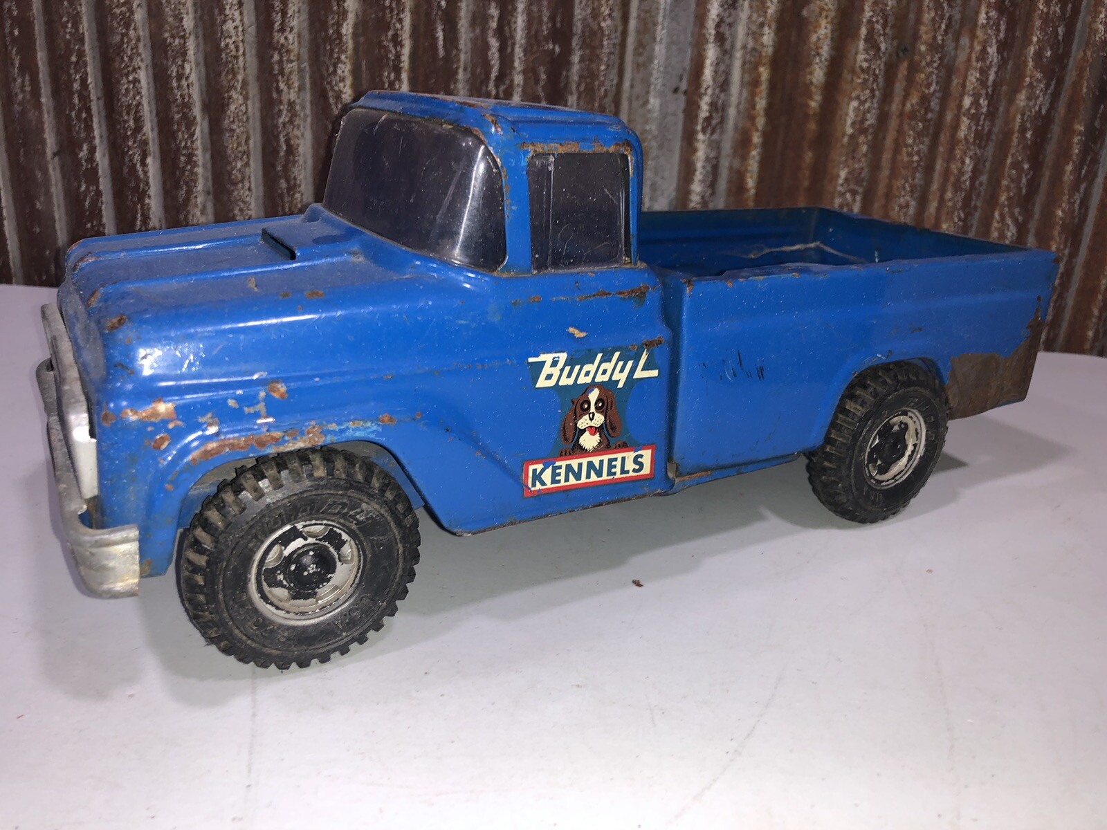 Vintage 60s Buddy L Kennels Pickup Truck | eBay