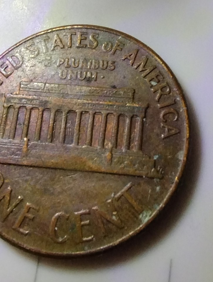 1966 Lincoln Penny - No Mint Mark - L on Rim Error-DOUBLE DIE ON ...