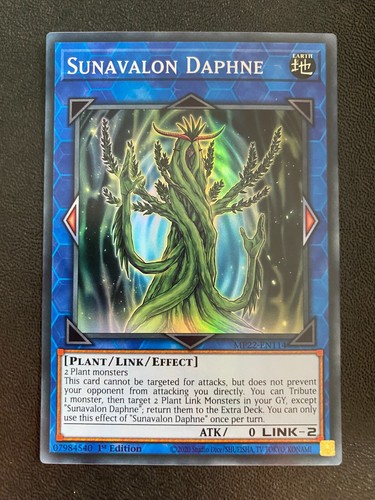 Yugioh Sunavalon Daphne MP22-EN114 Super Rare 1st Edition NM/MINT | eBay
