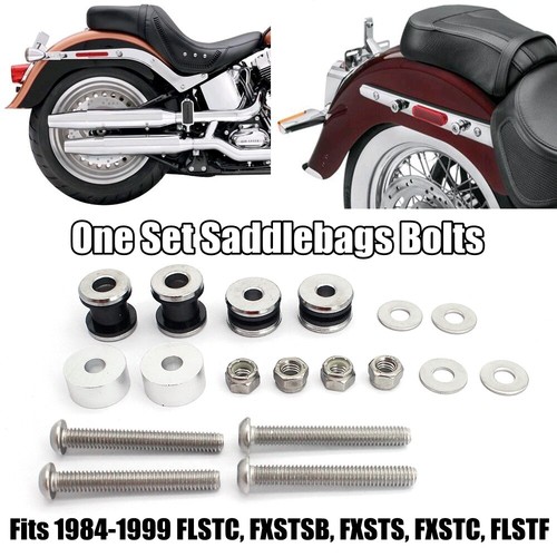 Detachable Docking Hareware For Harley Softail FLSTC FXSTSB FXSTS FXSTC ...