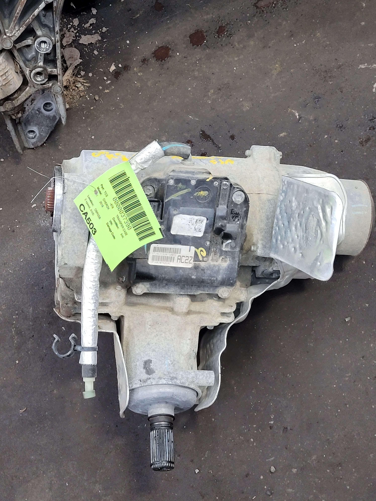16 17 18 Jeep Cherokee 2 Speed Awd Transfer Case Assembly 68307403ag | eBay