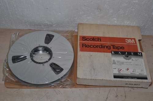 Used Vintage 3M Scotch 10.5" Metal Reel to Reel Tape - 1" | eBay