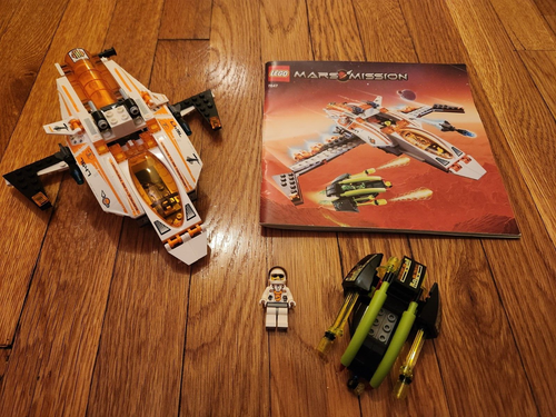 LEGO Mars Mission: MX-41 Switch Fighter (7647) Used/Partial set plus ...