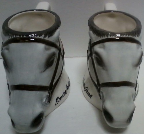 Santa Anita Park Race Track Horse Head Shape Decoratve Mug Gary Mandel ...