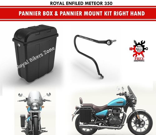 Royal Enfield "METEOR 350" "SIDE BOX, RIGHT HAND & PANNIER MOUNT KIT ...