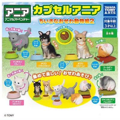 HY759 Capsule toy Capsule Ania: Little Osewa Animals 2 complete set | eBay
