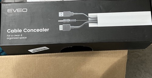 Eveo Cable Concealer Cable Management Kit - NEW | eBay