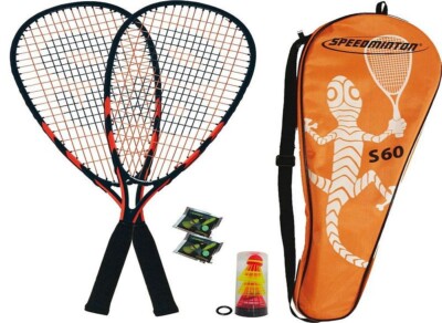 Speedminton S60 Set Velocità Badminton Schlaeger Palla Windring Luce ...