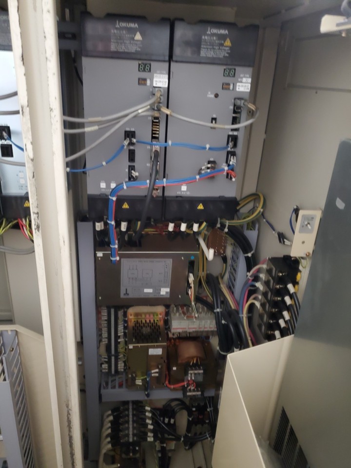 2001 Okuma LU15 Impact Twin-Turret CNC Turning Center Lathe | eBay