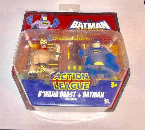 DC Batman Brave and the Bold Action League Mini Figure 2 Pack B'wana ...