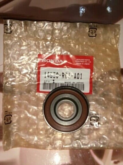 Genuine Honda Acura Timing Belt Tensioner Idler Pulley 14550-RCA-A01 F ...
