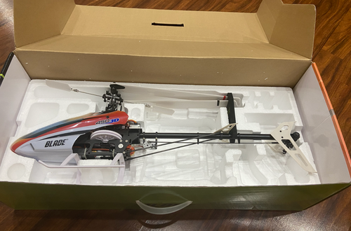 BLADE 450 3D RC Helicopter; Orange & White | eBay