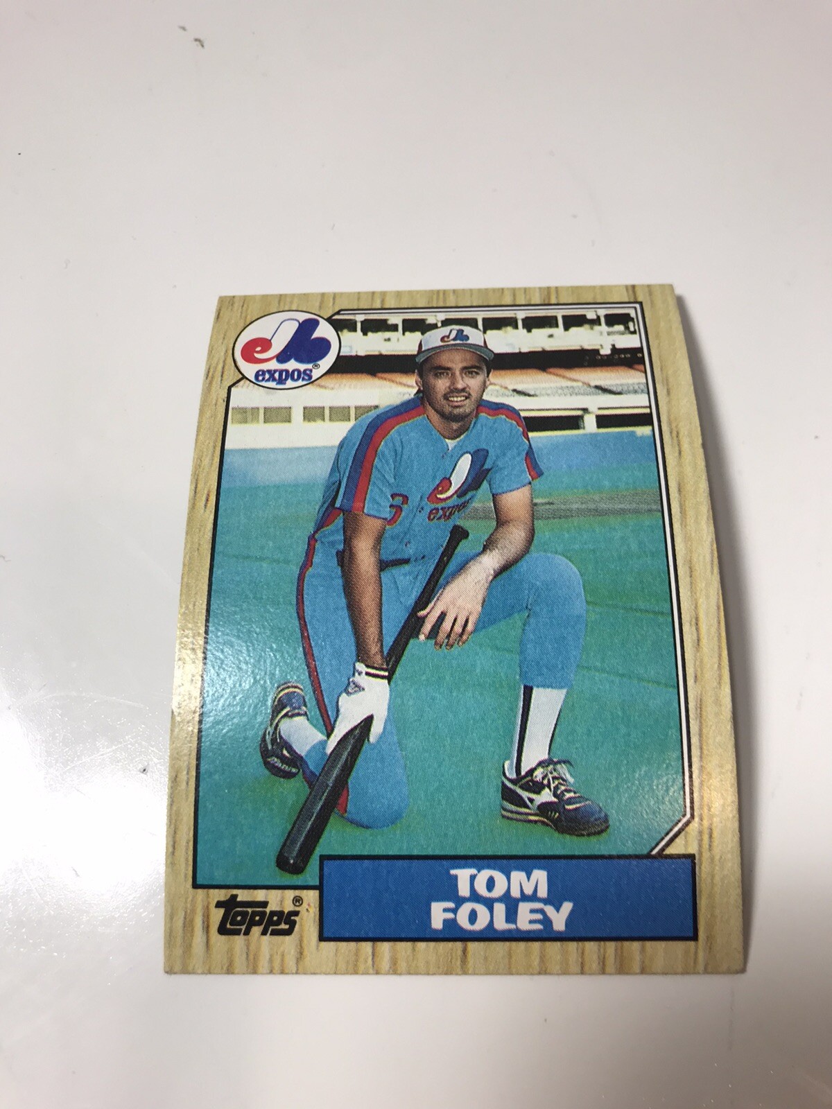 Topps 1987 Tom Foley Baseball Card #78 | eBay
